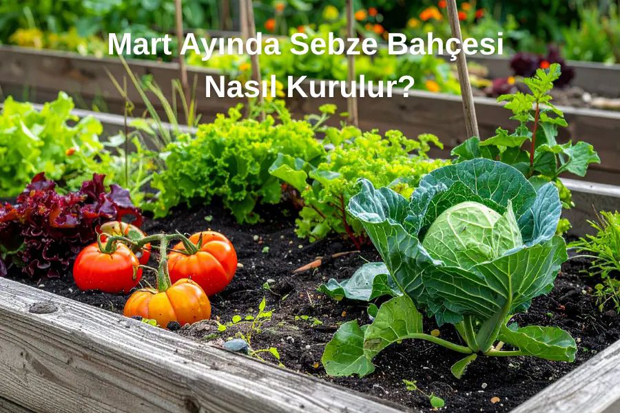 Mart Ayında Sebze Bahçesi Nasıl Kurulur?