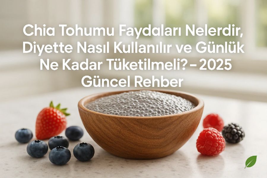 Chia Tohumu Faydaları Nelerdir, Nasıl Kullanılır, Tarifler